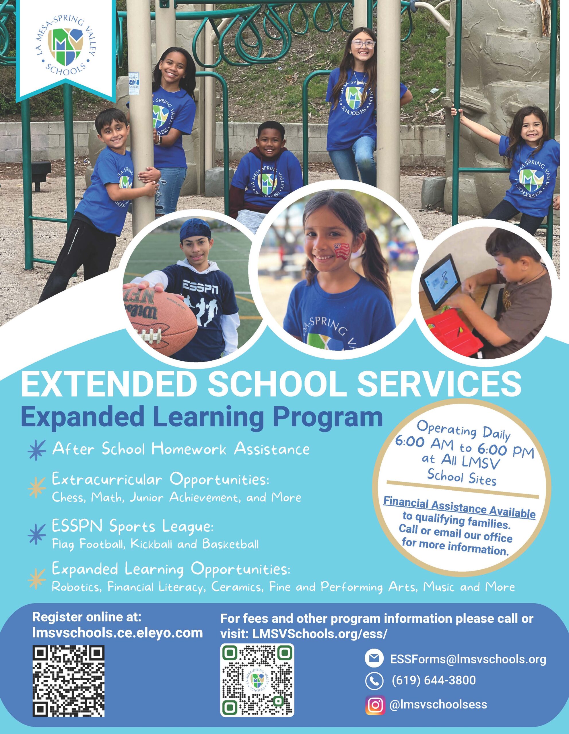 Extended School Services (ESS) – La Mesa-Spring Valley Schools
