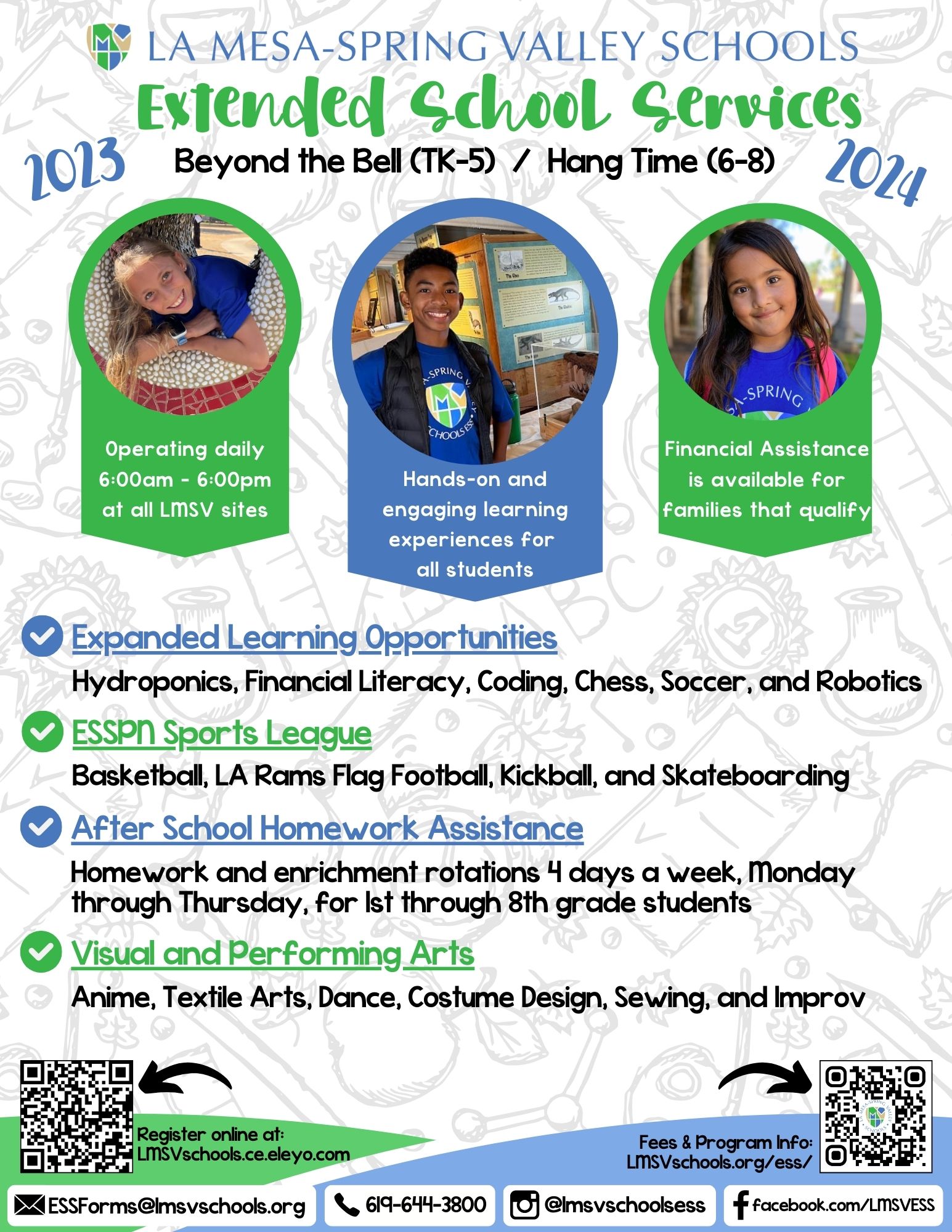 Extended School Services (ESS) – La Mesa-Spring Valley Schools