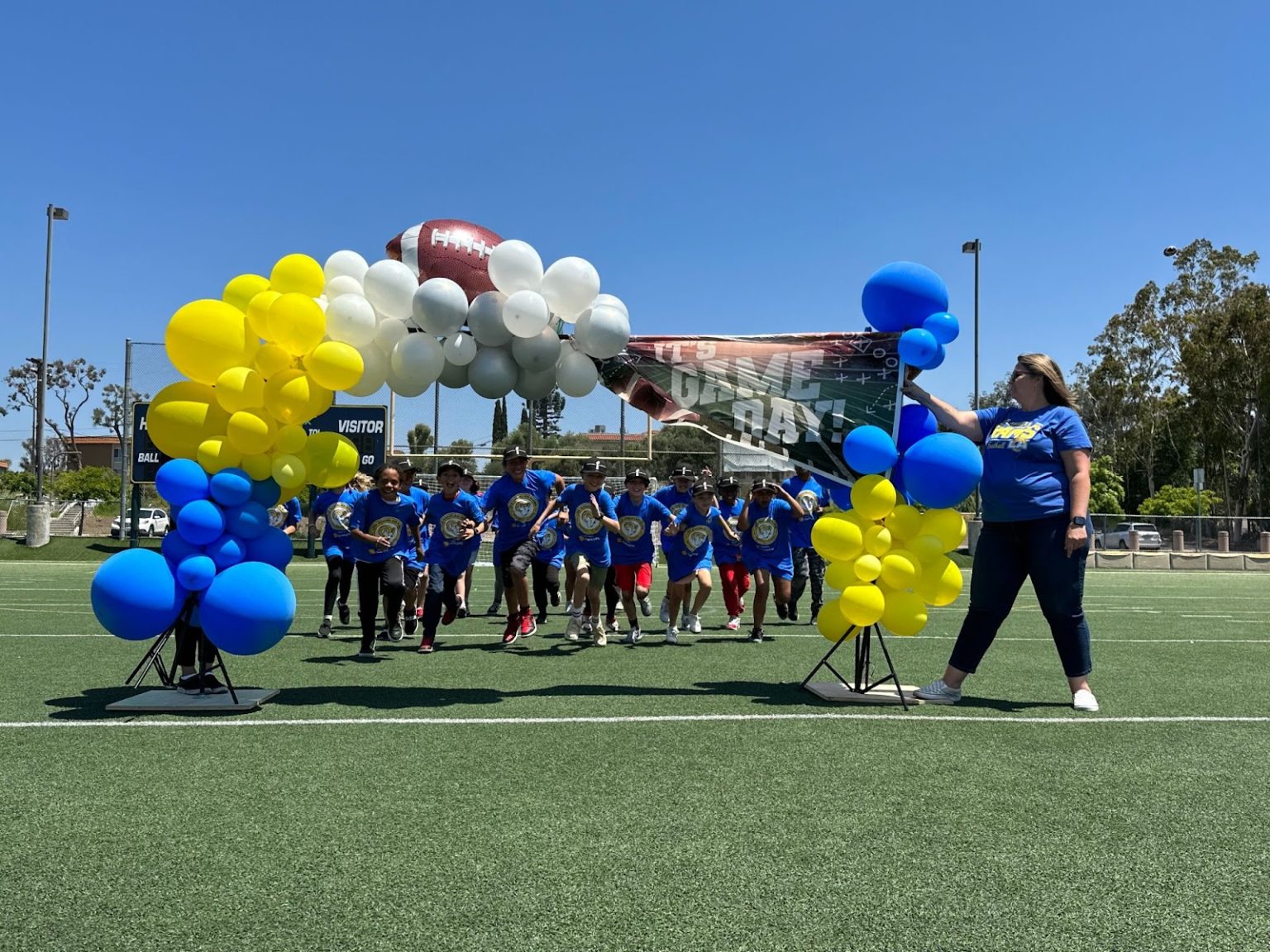 La Mesa-Spring Valley Schools Partner With NFL’s LA RamsOn Flag ...