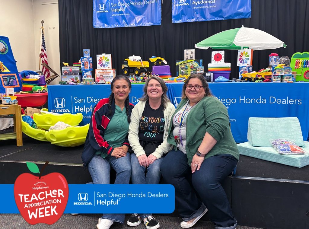 Kempton, Maryland Teachers Honored by Honda of San Diego – La Mesa ...